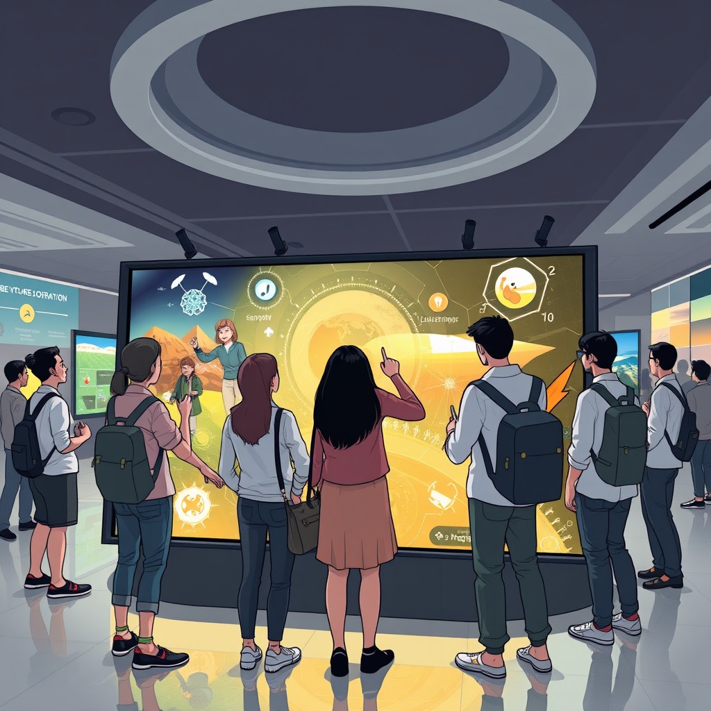 LED Videotron yang Memukau dan Interactive Displays yang Mengundang ...